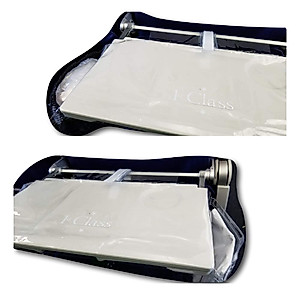 1st Class Kid Plane Pocket & Tray Table Cover Bag Set | Universal In-Flight Phone Holder | Hands-free Phone Mount with Flexible Rotation for Airplane, Phone Stand for Desk | Travel Hack Must Haves