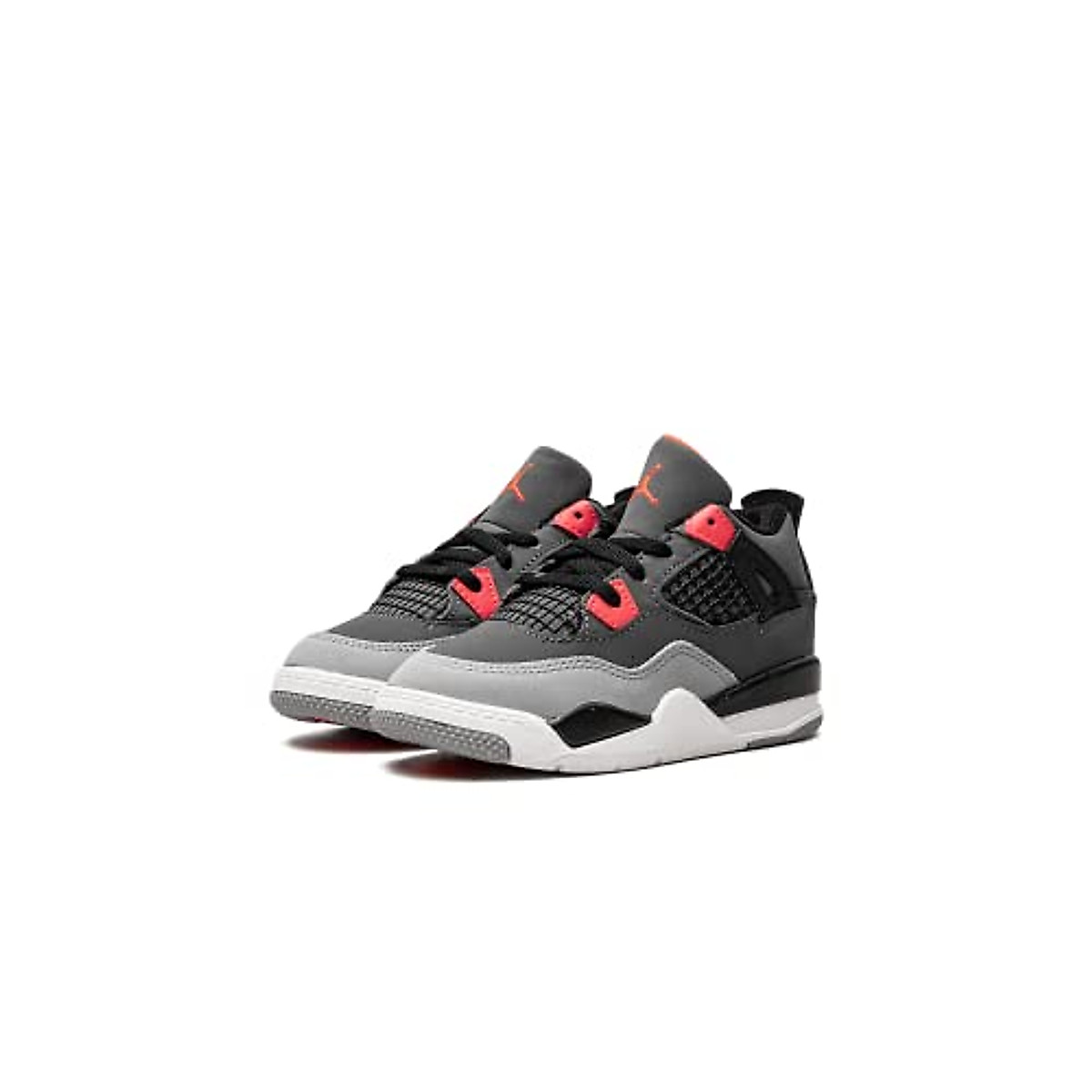 Jordan Toddler Air Jordan 4 TD BQ7670 061 Infared - Size 2C White