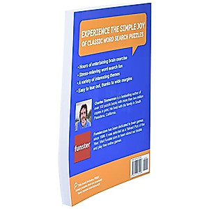 Funster 500+ Word Search Puzzles for Adults: Word Search Book for Adults with a Huge Supply of Puzzles