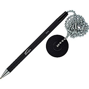 Integra Security Pen Chain, 24" Long, Black (ITA38648)