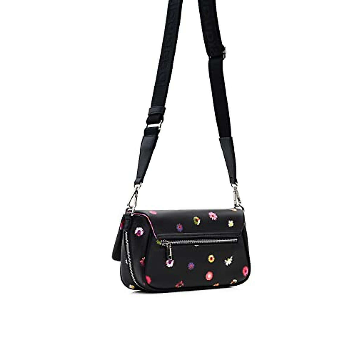 Desigual Accessories PU Across Body Bag, Black
