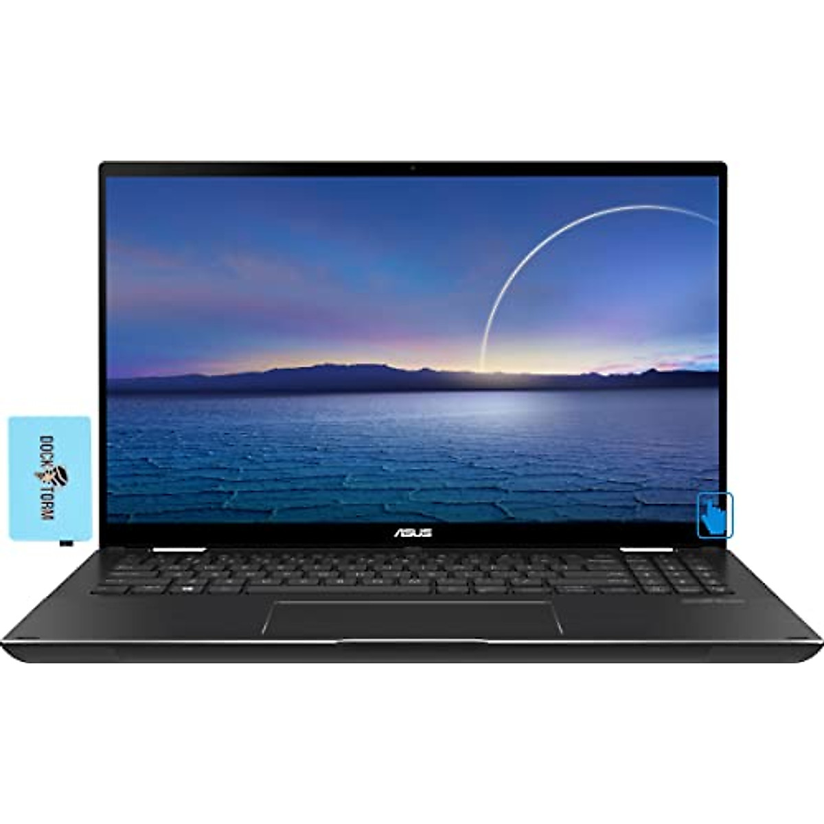 ASUS ZenBook Flip 15 Home & Entertainment 2-in-1 Laptop (Intel i7-1165G7 4-Core, 16GB RAM, 512GB PCIe SSD, GTX 1650 [Max-Q], 15.6" 60Hz Touch Full HD (1920x1080), Win 11 Pro) with Hub
