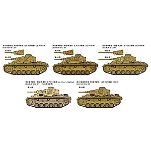 Academy 1/35 German Tank III AUSF.J North Africa #13531 Hobby Model Kits