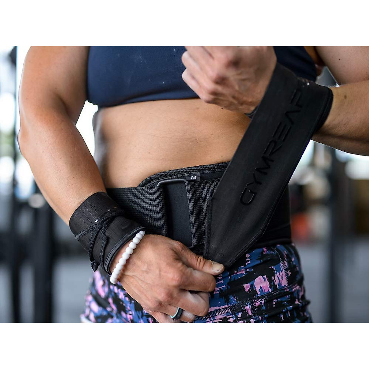 Gymreapers Strength Wrist Wraps for Cross Training, Olympic Lifting, WOD Workouts - Strong Wrist Support for Men and Women -| (Black/Black)