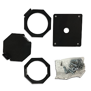 Manual Barrier Gate Complete kit 12ft Aluminum Arm-Counter Weight Receiver Stand