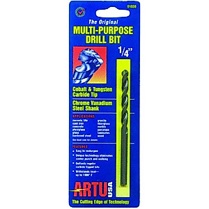 ARTU USA 01070 Multi Purpose Drill Bit, 1/2-Inch x 6-Inch