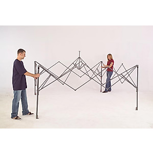 Coleman Canopy Sun Shelter with Instant Setup, Sun Shelter with Wheeled Carry Bag Sets Up in About 3 Mins, 7x5ft, 10x10ft, or 12x12ft Canopy for Sporting Events, Tailgating, Camping, & More