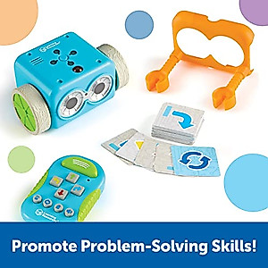 Learning Resources Botley The Coding Robot - 45 Pieces, Ages 5+ Screen- Free Coding Toys, Coding STEM Toy for Kids, Coding for Kids