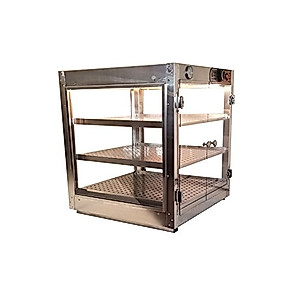 HeatMax Commercial 202024 Countertop Pizza and Food Warmer Display -- MADE IN USA with service and support