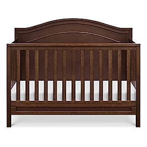 DaVinci Charlie 4-in-1 Convertible Crib in Espresso, Greenguard Gold Certified