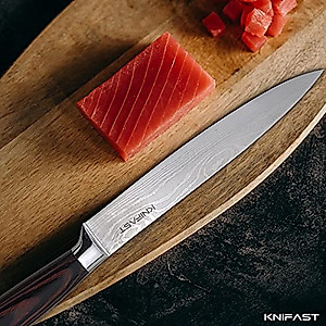 Knife Set 16-Piece Kitchen Knife Set With Wooden Block, Germany High Carbon Stainless Steel Professional Chef Knife Block Set, Ultra Sharp, Forged