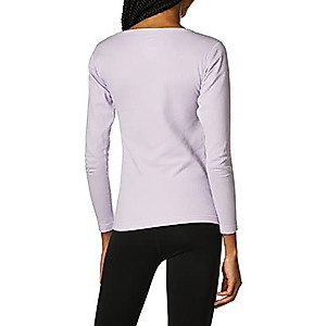 Duofold Women's Thermal Crew, Lilac wash, Small