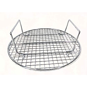 Update International-STR1475 14.75" Chrome-Plated Steamer Rack - Silver
