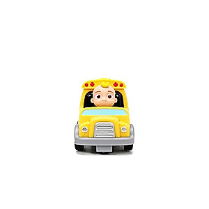 Jada Toys Cocomelon 7.5" School Bus RC Remote Control Car, Toys for Kids