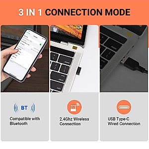 Tera Pro (Extreme Performance) Industrial Wireless Barcode Scanner 2D QR 1D 2.4G Wireless Bar Code Reader 2500mAh Compatible with Bluetooth Drop Resistant Model 8100