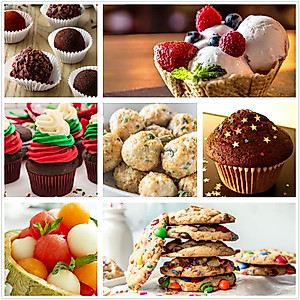 Cookie Scoop, Ice Cream Scoop, 1Tbsp/15 ml/0.5oz Cookie Scoops for Baking, 18/8 Stainless Steel Cookie Scooper for Baking, Ice Cream Scooper with Trigger Release, Cookie Dough Scoop with Non-slip Grip