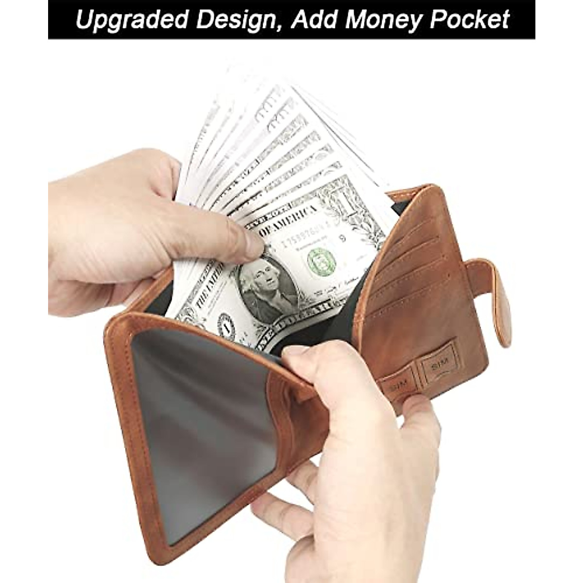 Passport Holder Cover Wallet Travel Essentials Leather Rfid Blocking Case Vacation Luggage Must Haves Travel Accessories for Men Women (2#Brown)