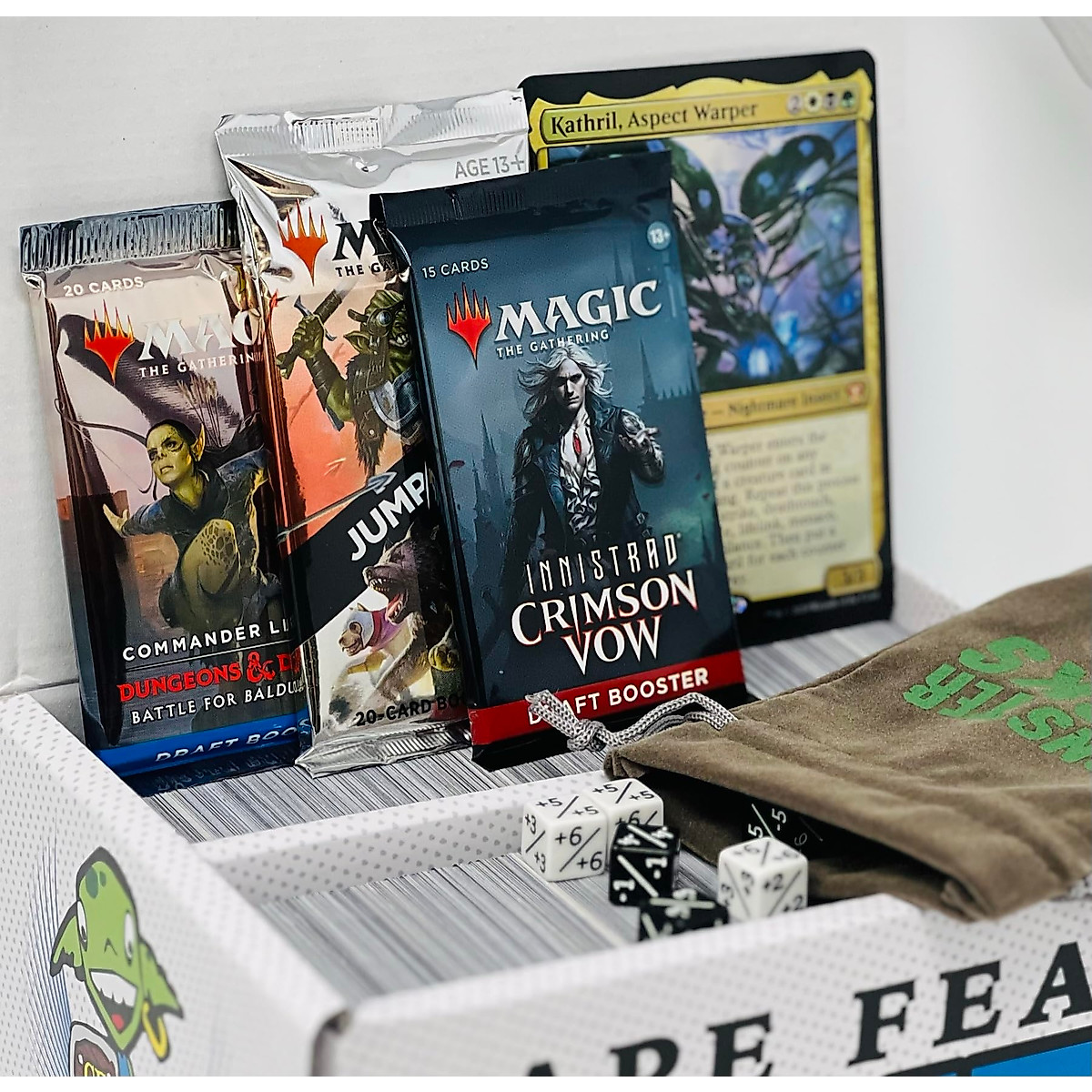 Cape Fear Games Magic The Gathering MTG Collection 1000+ Assorted Cards w/ Mythics, Rares and Foils