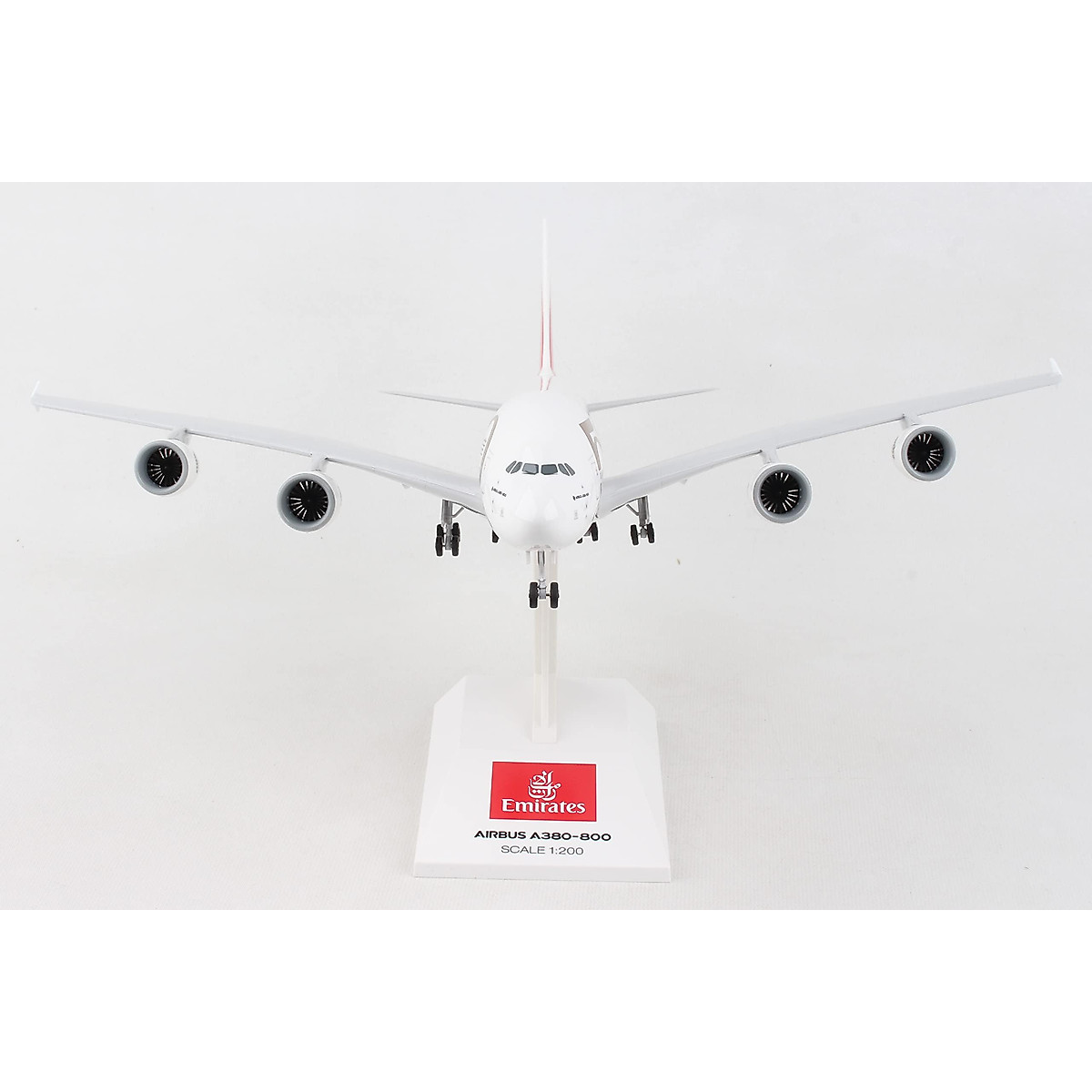 Daron SkyMarks Emirates A380 1/200 w/Gear 50th Anniversary SKR1034