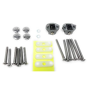 MI MADOL IMPORTS, LLC MADOL Universal Faucet Handle Pair Cold and Hot Water Adapts and Fits on All Lever [2257] Replacement Handle Stems for Shower and/or Bath Mixers ADA Compliant