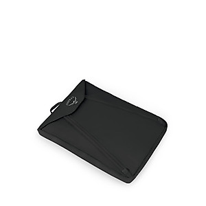 Osprey Ultralight Travel Starter Set, Includes Small & Medium Packing Cube and Garment Folder, Black