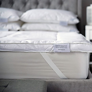 Belledorm Mulberry Silk Blend 100% Cotton Hypo Allergenic Mattress Topper, Single