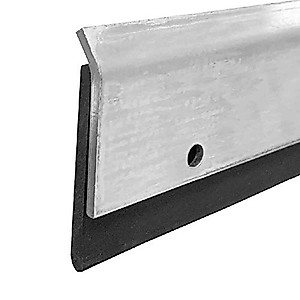 793SS Stainless Steel Door Sweep with Neoprene Extrusion (48")