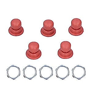 5Pcs Lawn Mower Primer Bulb Practical Replacement Accessory Fit for Tecumseh 36045 36045A 640259 Garden Tool