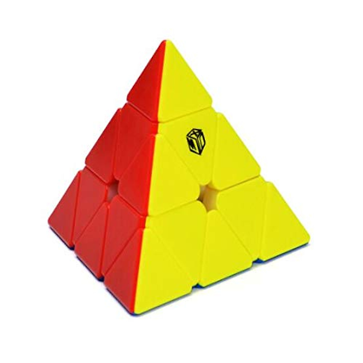 CuberSpeed X Man Bell V2 Pyraminx Stickerless Magnetic Speed Cube X Man Bell Magnetic Pyraminx V2 Cube Puzzle