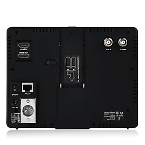 VILTROX DC-70EX 7" 4K HD 1024x600 HDMI/SDI/AV Input Output Camera Video LCD Monitor Display for DSLR, with hot Shoe Adapter