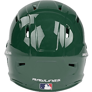 Rawlings | MACH Batting Helmet | Gloss Dark Green | Senior (6 7/8" - 7 5/8")