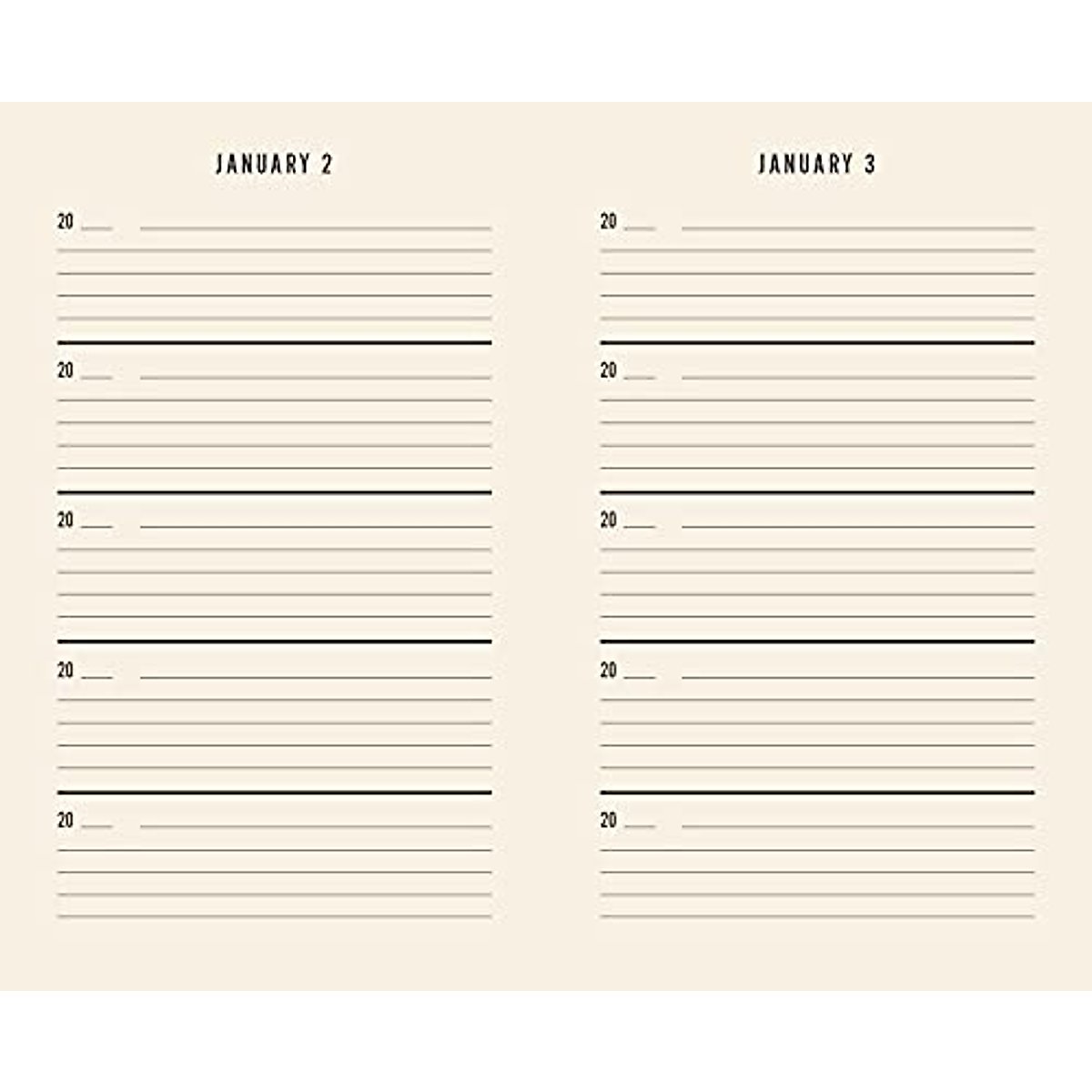 Canvas One Line a Day: A Five-Year Memory Book (Yearly Memory Journal and Diary, Natural Canvas Cover)