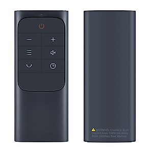 New Replacement Fan Remote Control for Dreo Tower Fan (Black