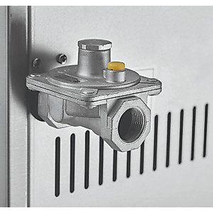 Kratos Commerial Double Stockpot Gas Range, 160,000 BTU Output, Field Convertible to Liquid Propane (29Y-074)