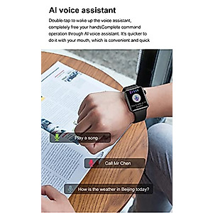 Calibree Watch Series 8, 1.69'' Full HD Smart Watch for Android Phones & iPhones, IP67 Fitness Tracker with Heart Rate, Sleep Monitor, SpO2, Pedometer, Smart Watches for Women, Smart Watches for Men