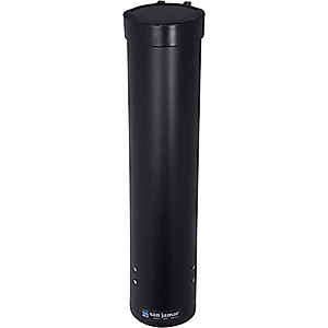San Jamar C3165BK Med Pull WTR Cup, Black