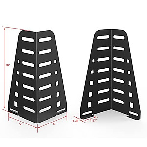 2 PCS Headboard Brackets for Metal Bed Frame,Adjustable Footboard Brackets Attach Headboard to Bed Frame,Compatible with 14,16,18inches Headboards