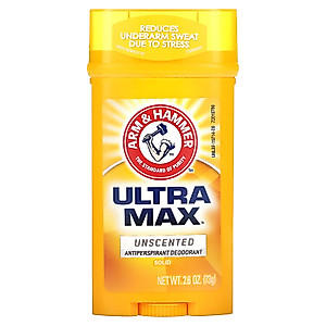ARM & HAMMER ULTRAMAX Anti-Perspirant Deodorant Invisible Solid Unscented 2.60 oz