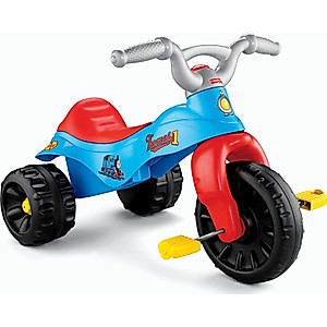 Fisher-Price Toddler Tricycle Thomas & Friends Tough Trike, Toy Bike with Handlebar Grips & Storage for Outdoor Play Kids Ages 2+ Years