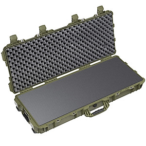 Pelican Protector 1700 Long Case - Multi-Purpose Hard Case with Foam - Tripod, Camera Equipment, Sportsmans Gun Case, Electronics Gear, and More (OD Green)