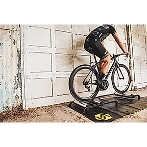 Saris Aluminum Rollers Indoor Bike Resistance Trainer Cycling Exercise Training Enhance Your Balance For Mountain Biking, Racing & Strength Training