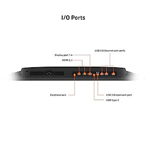 GIGABYTE M28U-AE Arm Edition 28" 144Hz 2160P UHD-KVM Gaming Monitor, 3840 x 2160 4k SS IPS Display, 1ms (GTG) Response Time, 94% DCI-P3, HDR Ready, FreeSync Premium Pro