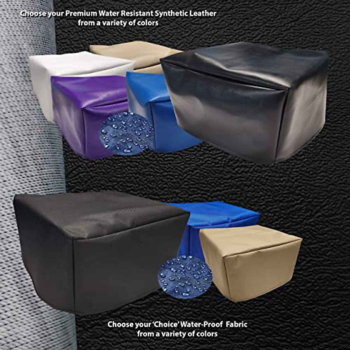 DCFY! Printer Cover for Brother MFC L8900CDW Printer | Customize Color, Fabric('Choice' Waterproof or Premium Synthetic Leather) & Padding - Made in U.S.A.