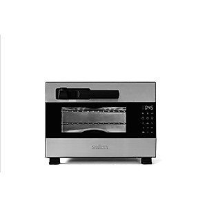 Salton Oven Pressure Cooker, 8lb capacity, Black, Silver