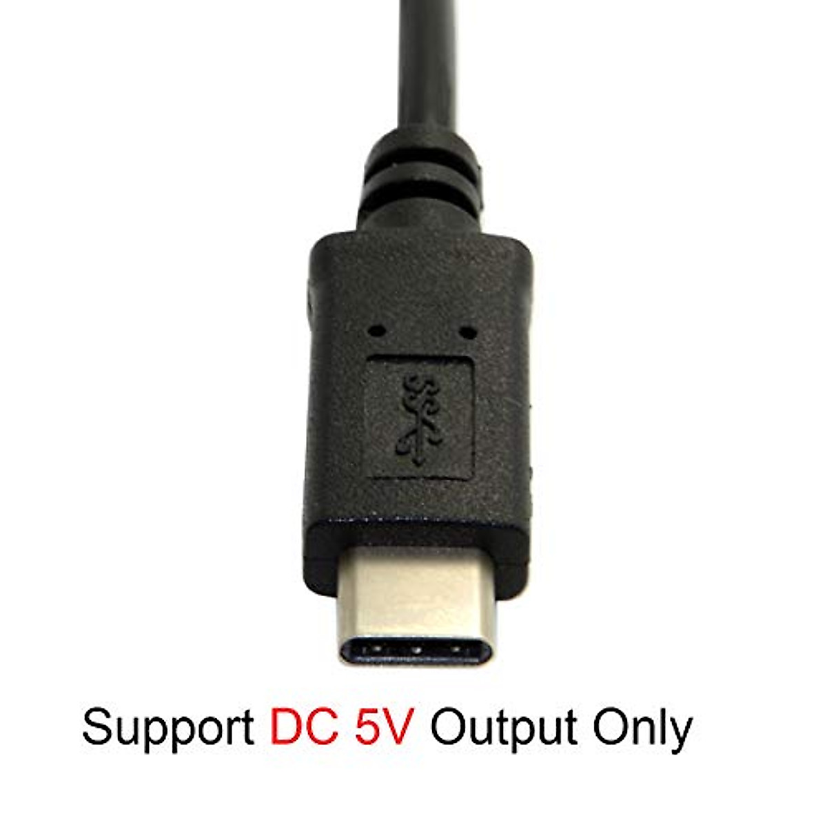 cablecc USB 3.1 Type C USB-C to DC 5.5 2.5mm Power Jack Extension Charge Cable for Air Pro 10cm