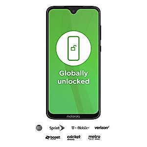Moto G7 | Unlocked | Made for US by Motorola | 4/64GB | 12MP Camera | Black