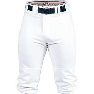 Rawlings | Boy's Fitted Baseball Pants | White | X-Large