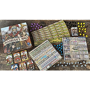 Renegade Game Studios: Hadrian's Wall, Strategy Board Game, 60 Minute Play Time, 1 to 6 Players, For Ages 12 and up