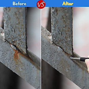 8 Pieces Scratch Brush Pen Set, Pen Style Prep Sanding Brush With Steel, Brass, Fiberglass, Nylon Replacement Tips for Jewelry, Watch, Coin Cleaning, Electronic Applications, Auto Body Work