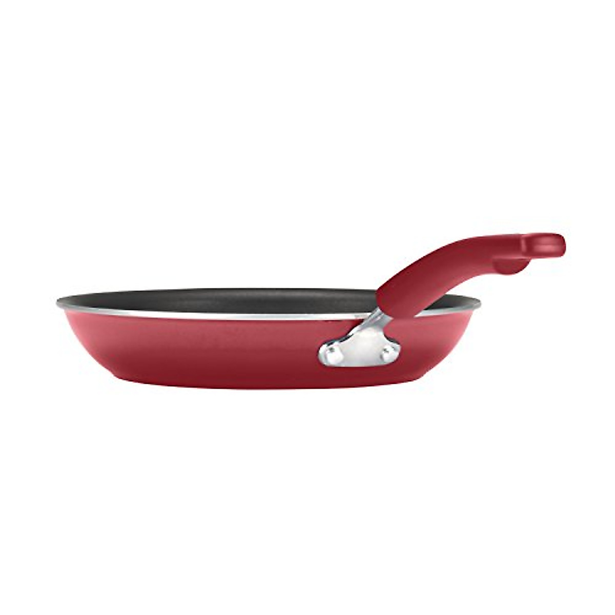 Rachael Ray Brights Nonstick Cookware Set / Pots and Pans Set - 10 Piece, Red